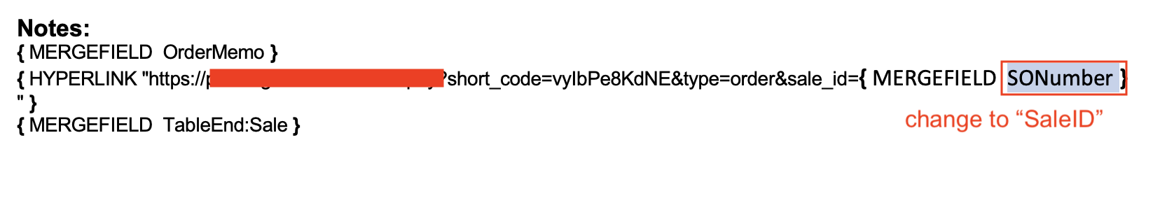 How to add the PencilPay link to your Cin7 Core Sale Order Template